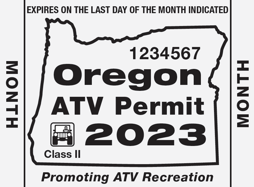 ATV permit - Permit - Park Store